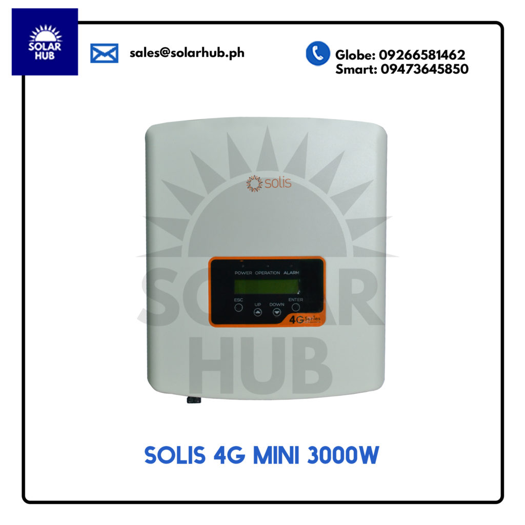 5KW SOLIS ON-GRID INVERTER PACKAGE 1 | Solar Hub PH