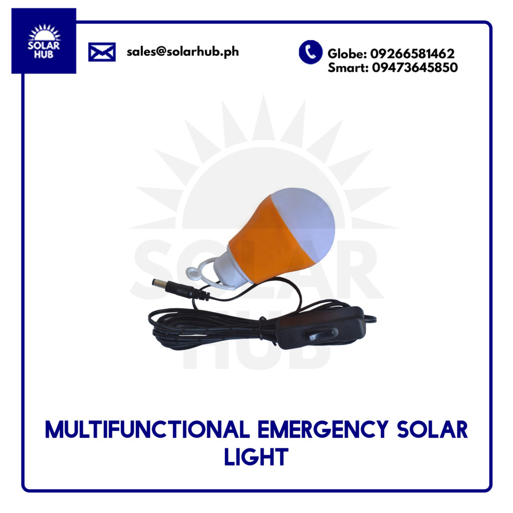 Multifunctional Solar Emergency Light | Solar Hub PH