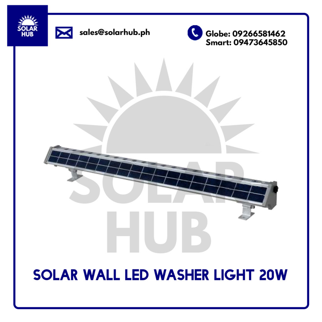 20w Solar Wall LED Washer Light | Solar Hub PH