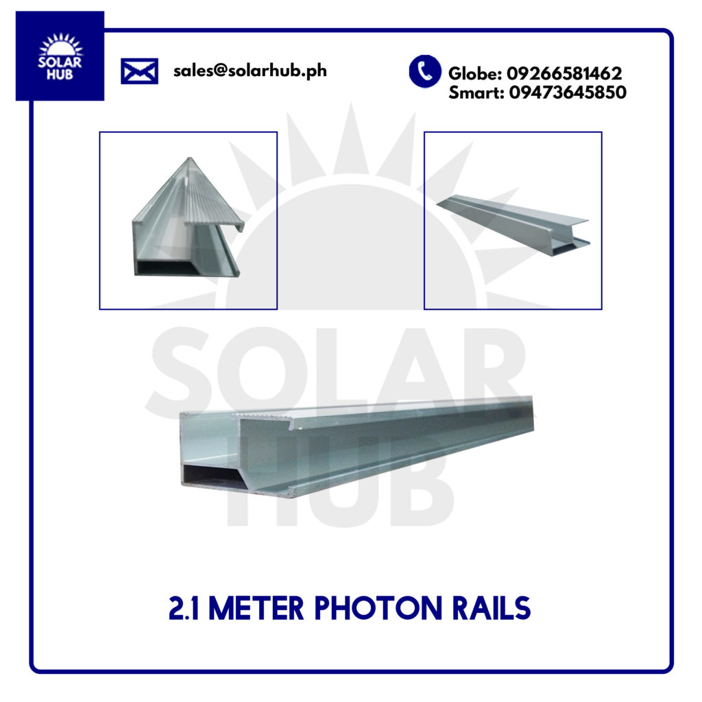 PHOTON Pair of 2.1 meter Railings | Solar Hub PH