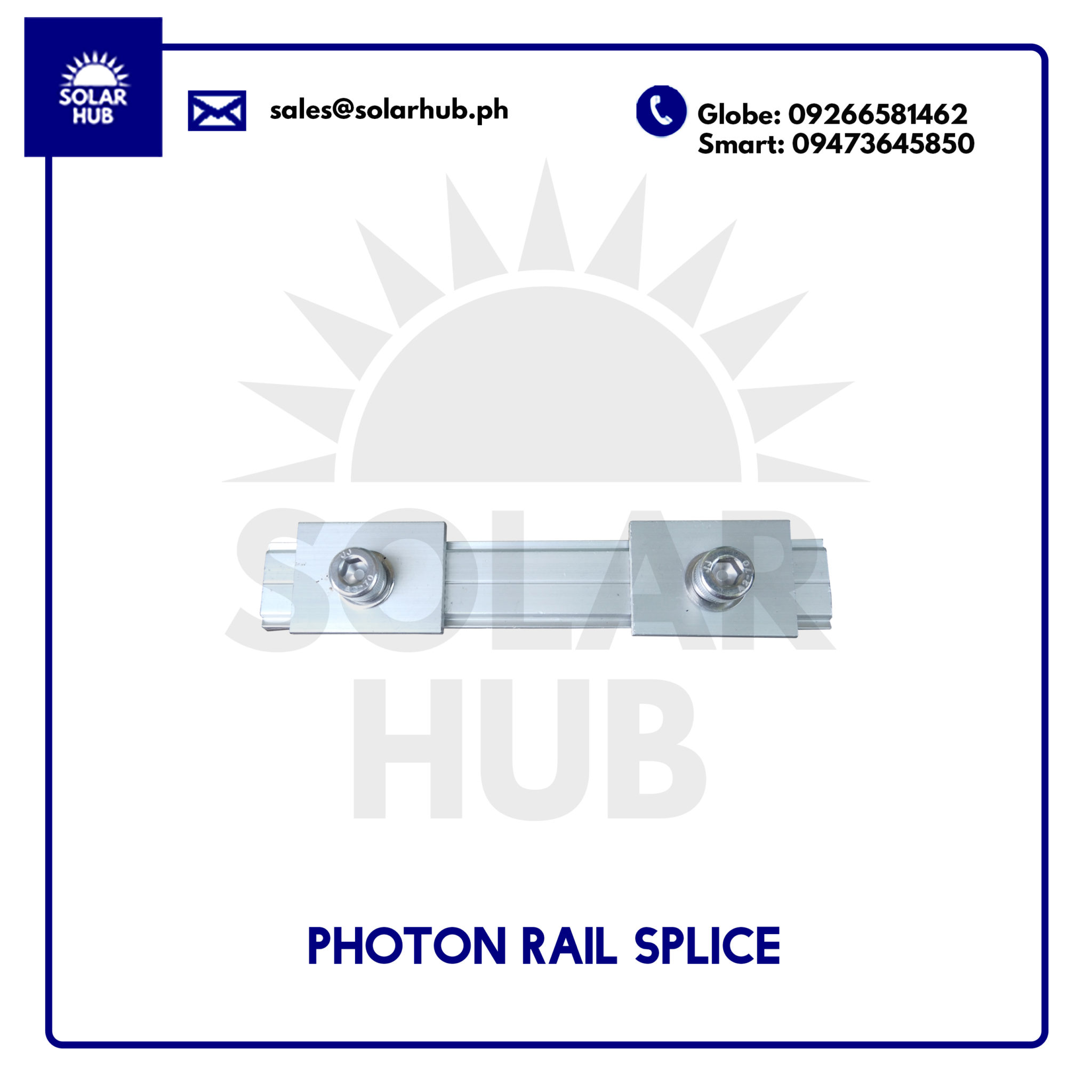 PHOTON Rail Splice | Solar Hub PH