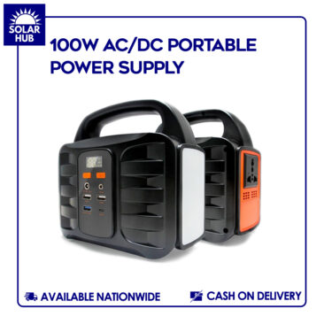 100W AC/DC PORTABLE POWER SUPPLY | Solar Hub PH